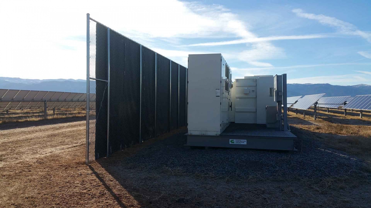 Solar Inverter Noise Barrier - Acoustiblok Website