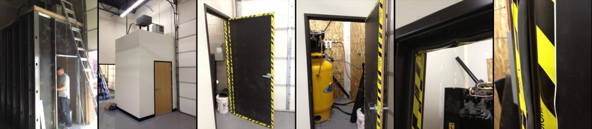 Commercial Air Compressor Enclosure - Acoustiblok Website