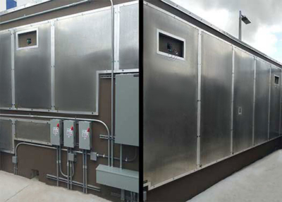 Chiller Enclosure Project Examples - Acoustiblok Website
