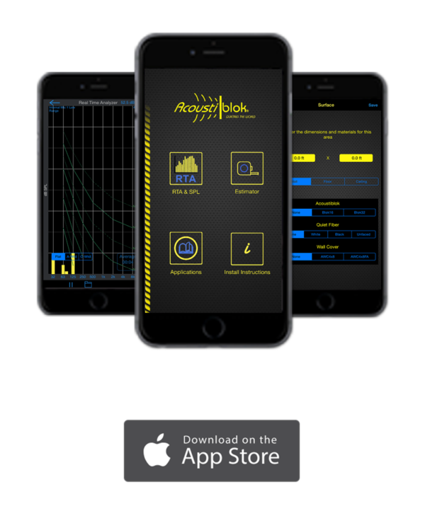 SliderTestHomePage - Acoustiblok Website