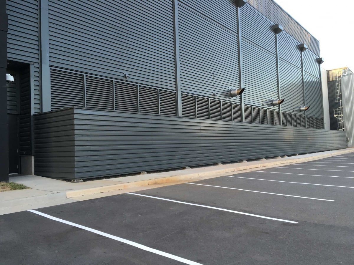 Generator Exhaust Deflection Wall - Acoustiblok Website