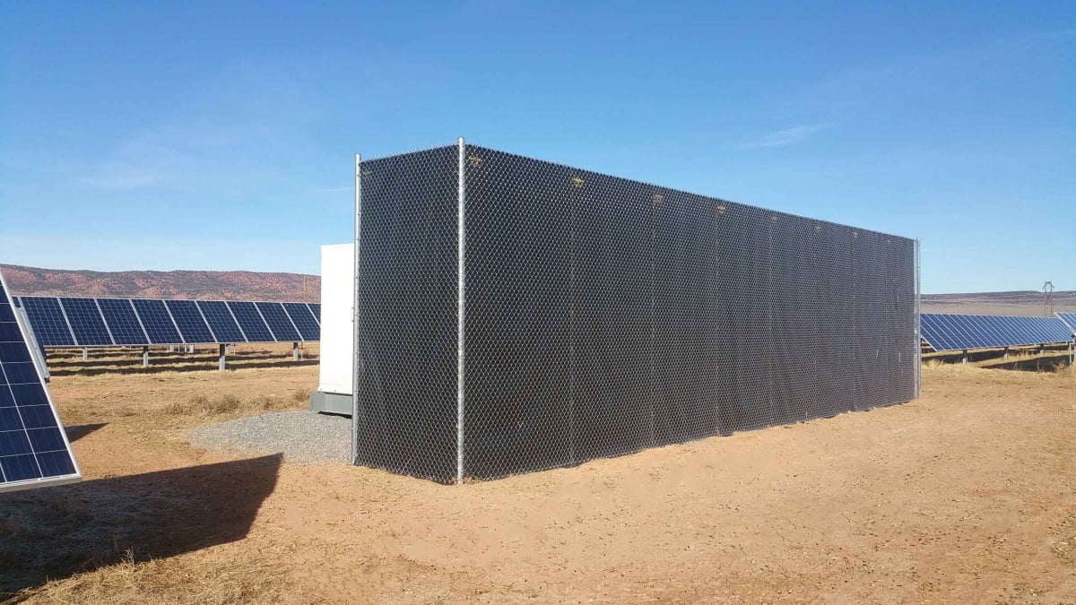 Solar Inverter Noise Barrier - Acoustiblok Website