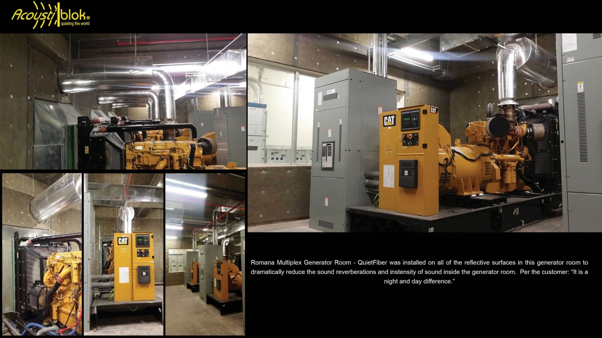 Power Generation Noise Reduction - Acoustiblok Website