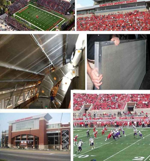 Hancock Stadium Renovation Project - Acoustiblok Website
